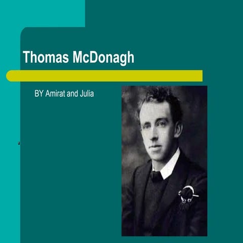 Thomas McDonagh | PPT