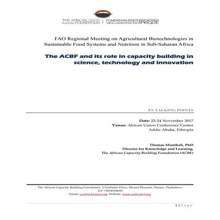 Water wise Smart Irrigation Strategies for Africa 2018 | PDF