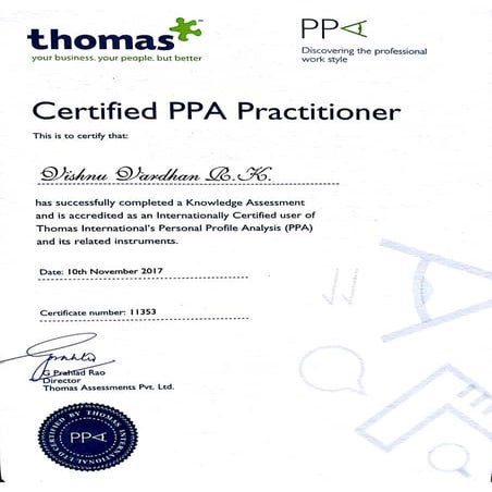 Thomas PPA DiSC | PDF