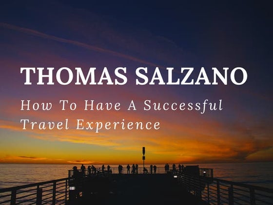 Thomas Salzano: How to Enjoy Holiday in Maldives | PPT