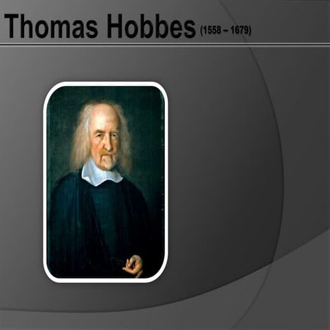 Thomas Hobbes | PPTX