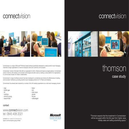 Thomson Case Study | PDF