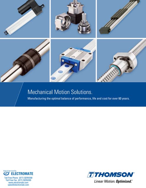Thomson lead screws_catalog | PDF