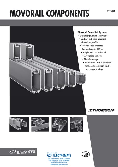 Thomson T-Series Profile Rail | PDF