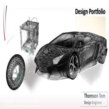 Thomson Tom design_engineer_portfolio | PPT