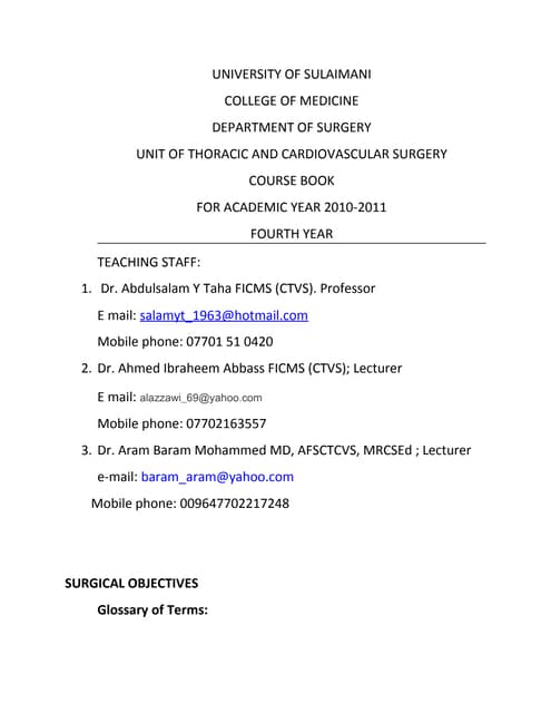 General medicine and surgery physiotherapy. | PDF | Lung and Respiratory Health | Diseases and ...