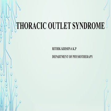 THORACIC OUTLET SYNDROME(TOS)-PPT..pptx