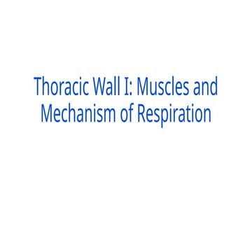 Movements of thoracic wall | PPTX