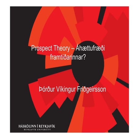 Prospect theory | PDF