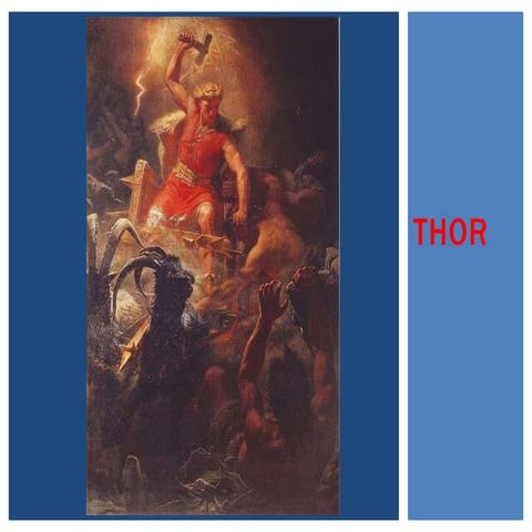Thor, english class | PPTX