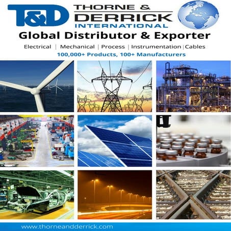 Thorne & Derrick Exports - Company Brochure | PDF