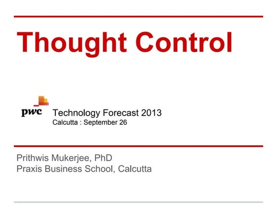 Mind-Controlled Prosthetics, by Matthew Garibaldi | PDF | Computer ...