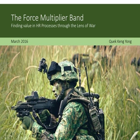 The Force Multiplier Band: Finding Value in HR Processes through the ...