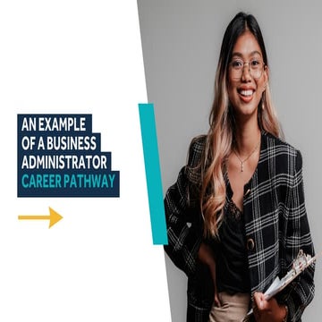 An example of a business administrator career pathway | PPT