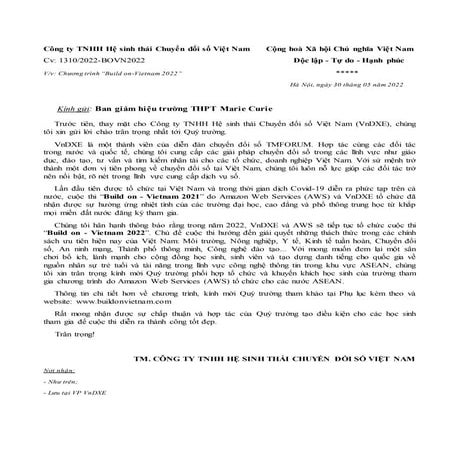 HUONG DAN THAM GIA CUOC THI KHOI NGHIEP VA DOI MÔI SANG TAO | PPTX