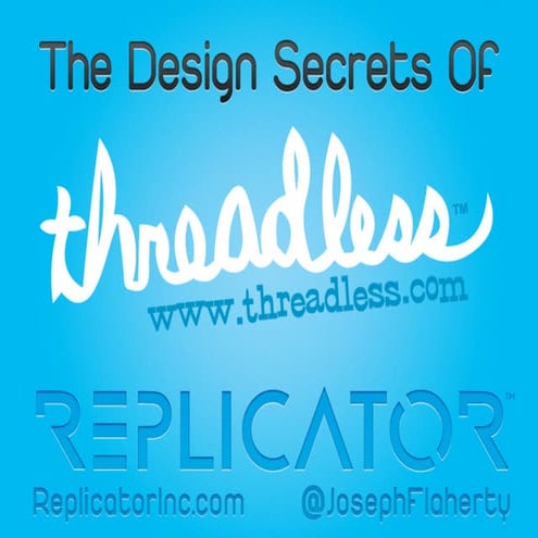 Threadless Design Secrets | PPT