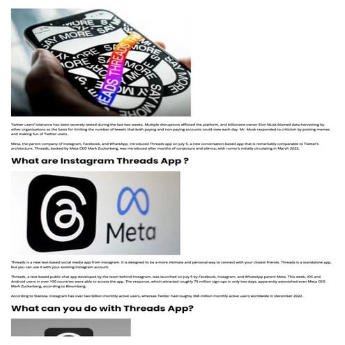 Threads Pdf