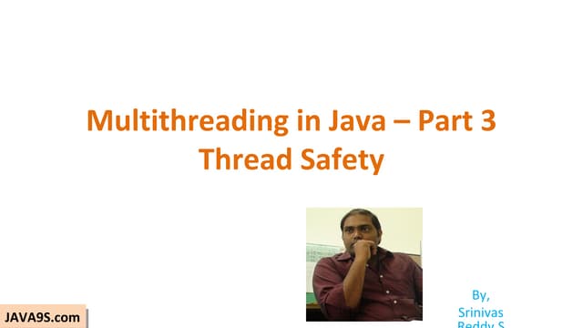 Thread Safety And Code Syncronization Ppt