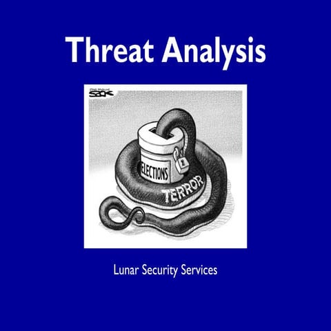 Threat analysis-perception | PPT