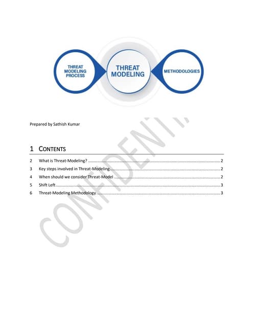 Security Fundamentals and Threat Modelling | PDF