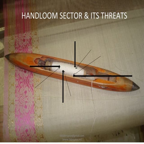Threats and sustainability of handloom sector in the north east of ...