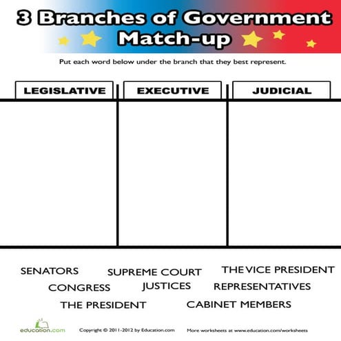Three branches-government-kids | PDF