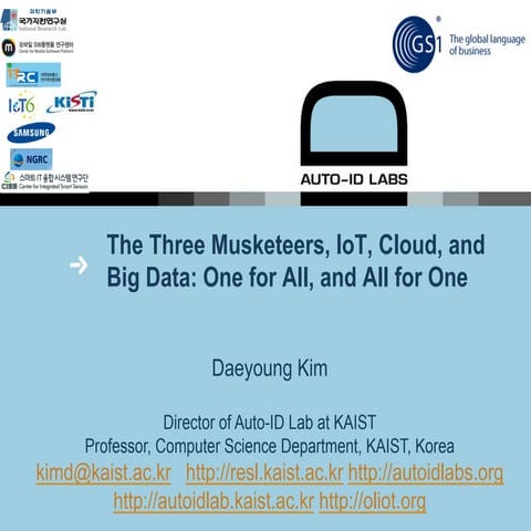 Three mustketeers-samsung-sw-conf-2014-autoidlab-kaist-daeyoung | PDF | Internet of Things ...