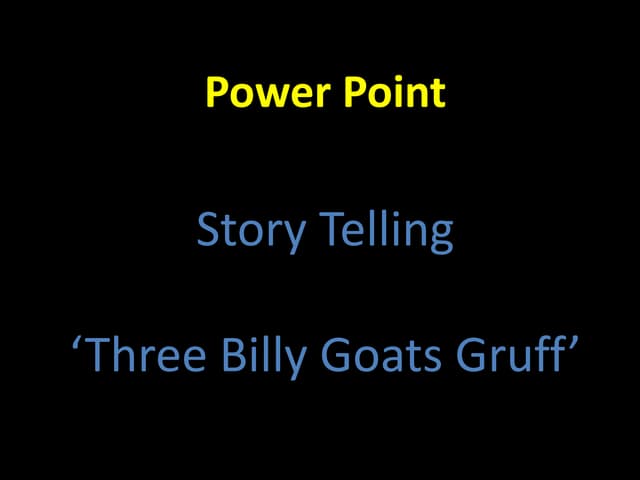 The Three Goats | PDF