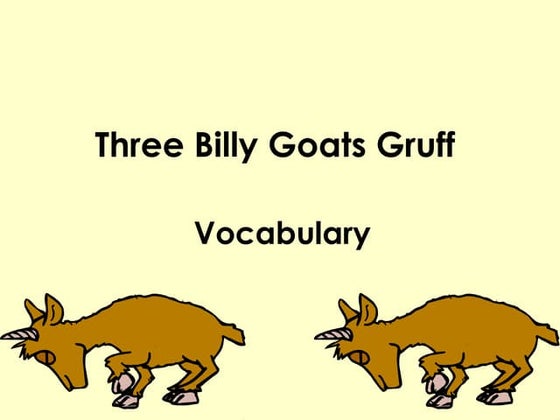 Threebillygoats | PPT