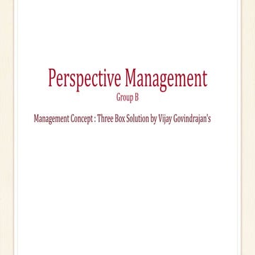 Three box solution | PPTX