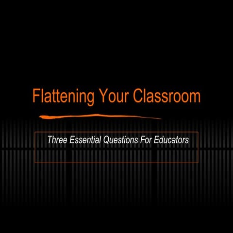 Three essential questions | PPT