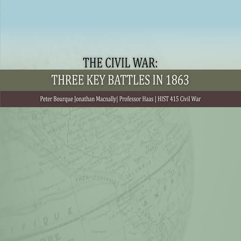 The First Battle of Bull Run | PPTX
