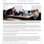 Three Key Strategies for Retaining IT Talent in Hybrid Environment.pdf ...