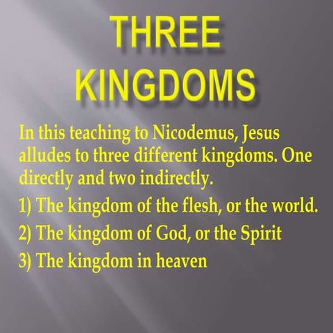 Three kingdoms | PPTX