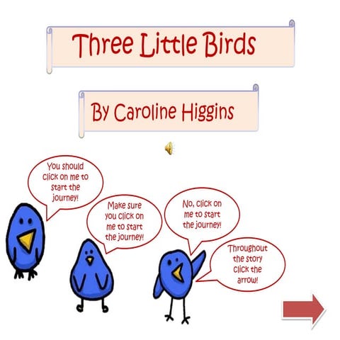 Three little birds | PPTX