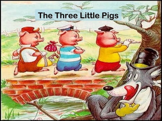 Cuento de los tres cerditos en inglés | DOCX