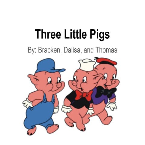 Three little pigs | PDF