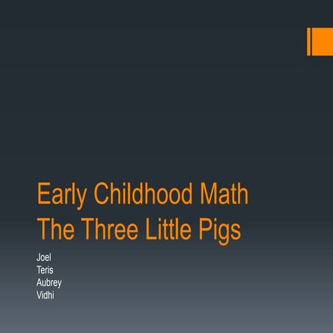Three Little Pigs Lesson Plan | PPTX