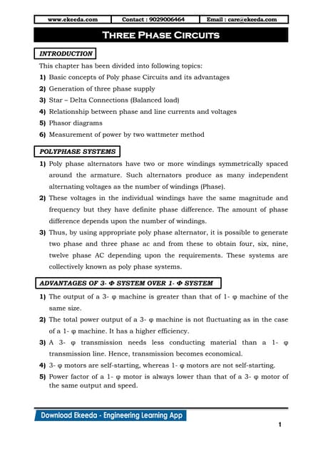 L22,L23 - 3 phase loads Balanced _ Unbalanced loads.pptx | Physics | Science