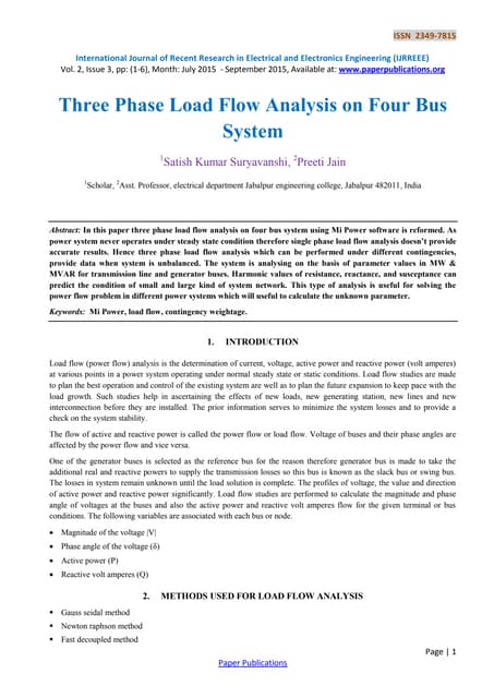 Fault Detection In Five Bus System Using Matlab And Simulink Discrete 4030