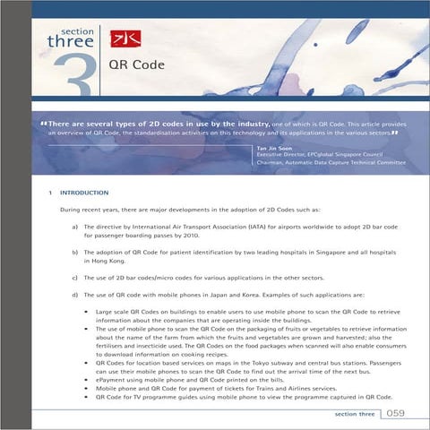 Three qr code | PDF | Programming Languages | Computing