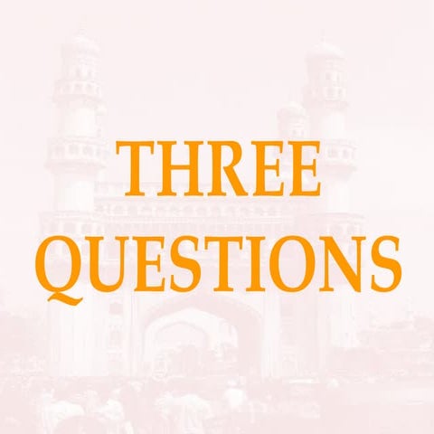 Three Questions | PPS
