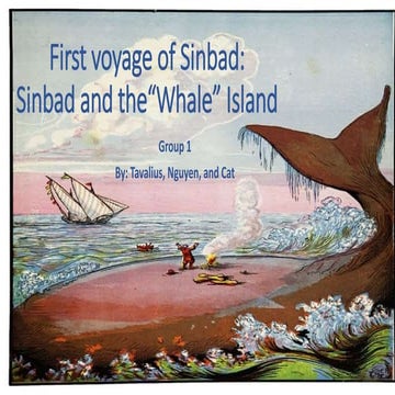 Three slide challenge -The Seven Voyages of Sinbad | PPTX