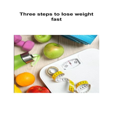 A detailed guide to lose weight fast | PDF