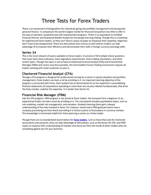 FRM Level 2 brochure | PDF