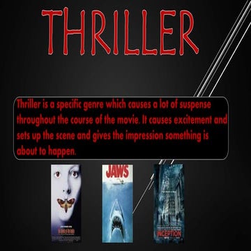 What is a Thriller? | PPTX