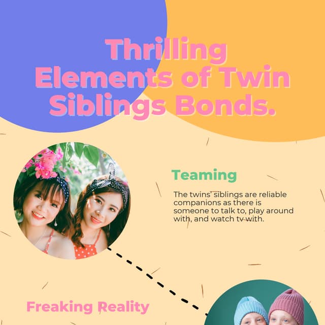 Thrilling Elements of Twin Siblings Bonds. | PDF