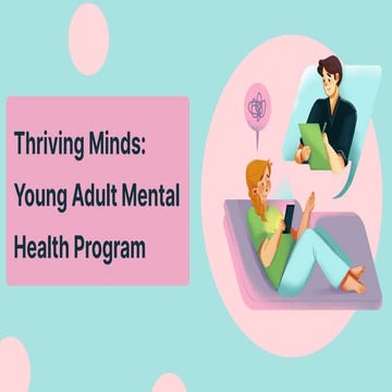 Specialized Mental Health Programs for Young Adults | PPT