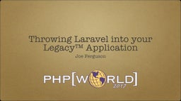 Building Large Scale PHP Web Applications with Laravel 4 | PPT
