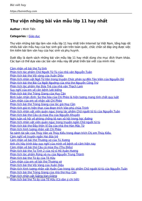 Kiều ở lầu ngưng bích | PPT